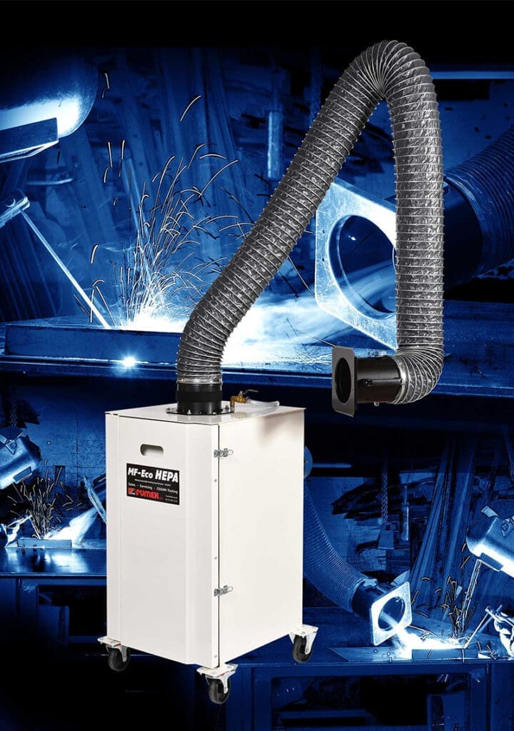 MF-Eco HEPA Mobile Filtration Unit (H13/W3) - Fumex Ltd